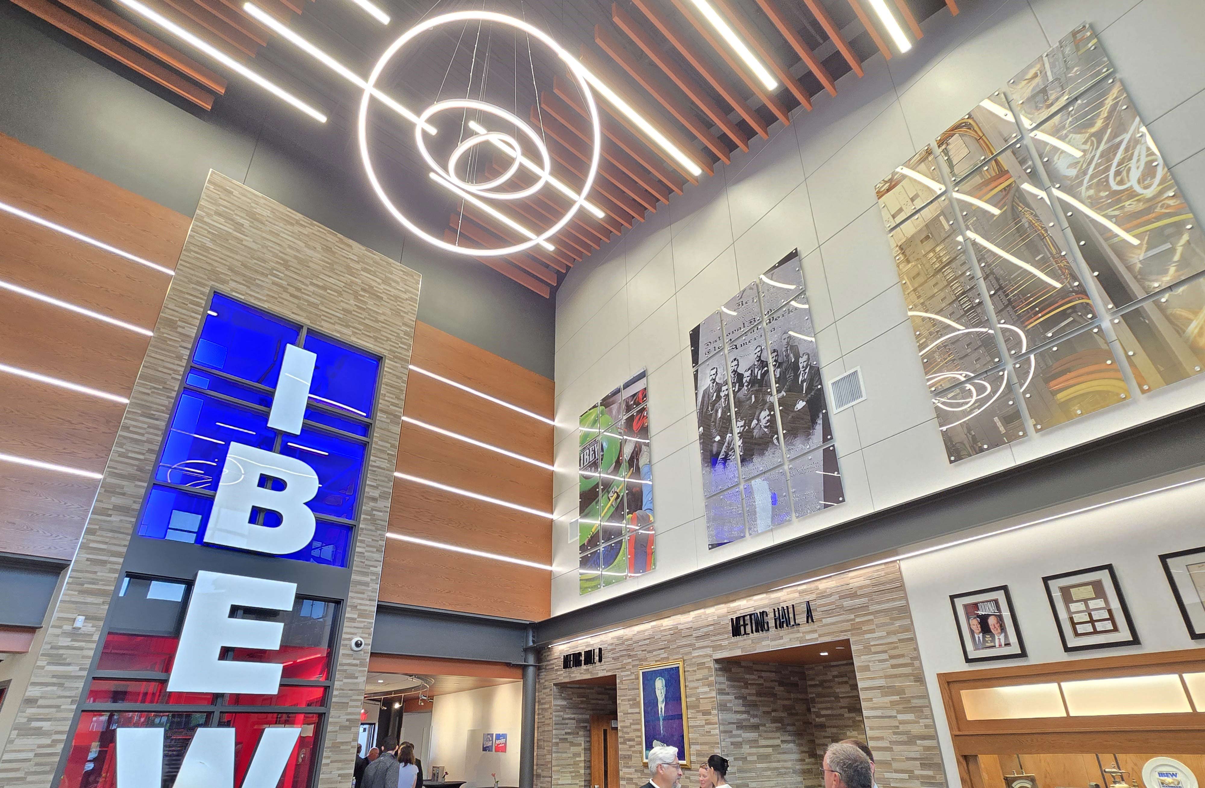 IBEW Local 712 Hosts Ribbon Cutting for New Union Hall Designed by DRAW ...