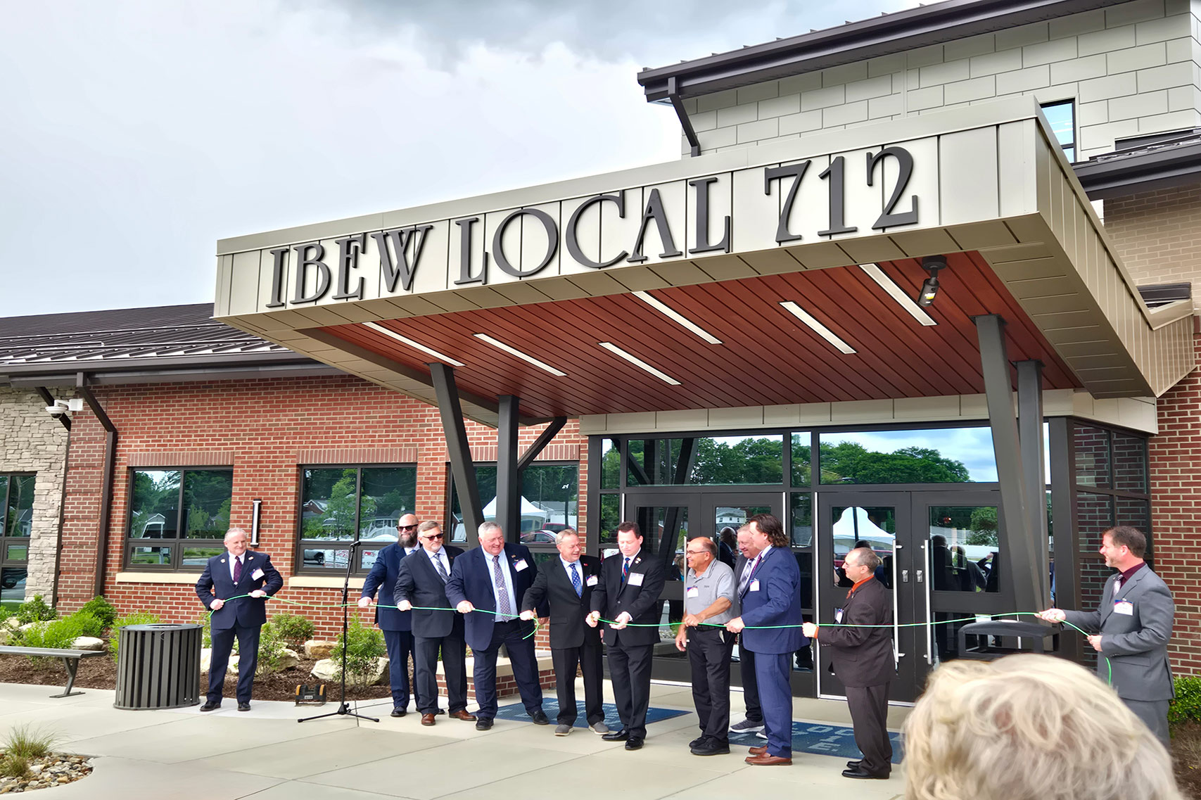 IBEW Local 712 Hosts Ribbon Cutting for New Union Hall Designed by DRAW ...